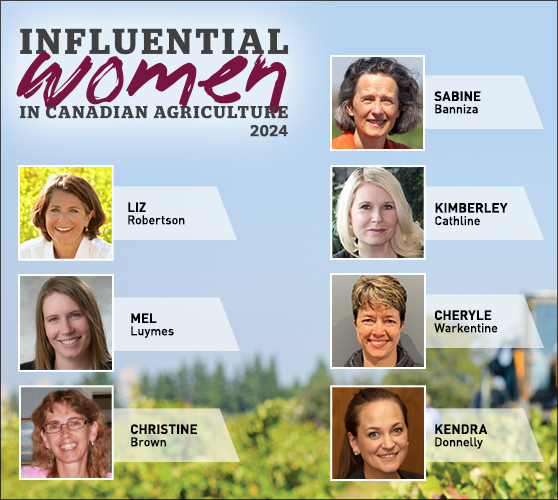 Introducing your 2024 Influential Women in Canadian Agriculture ...